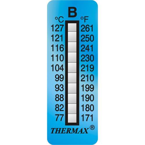 Thermax 10 Level Strips Irreversible Labels 10 per pack