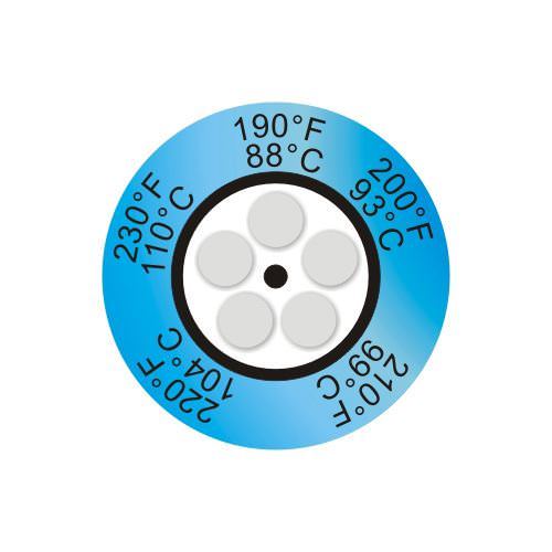 Reversible Temperature Labels